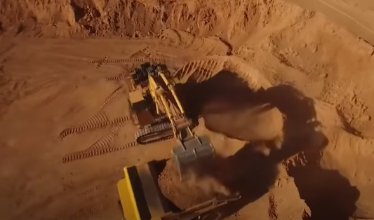 Jaw-Dropping Footage: 200 Machines Move Mountains in a Symphony of ...